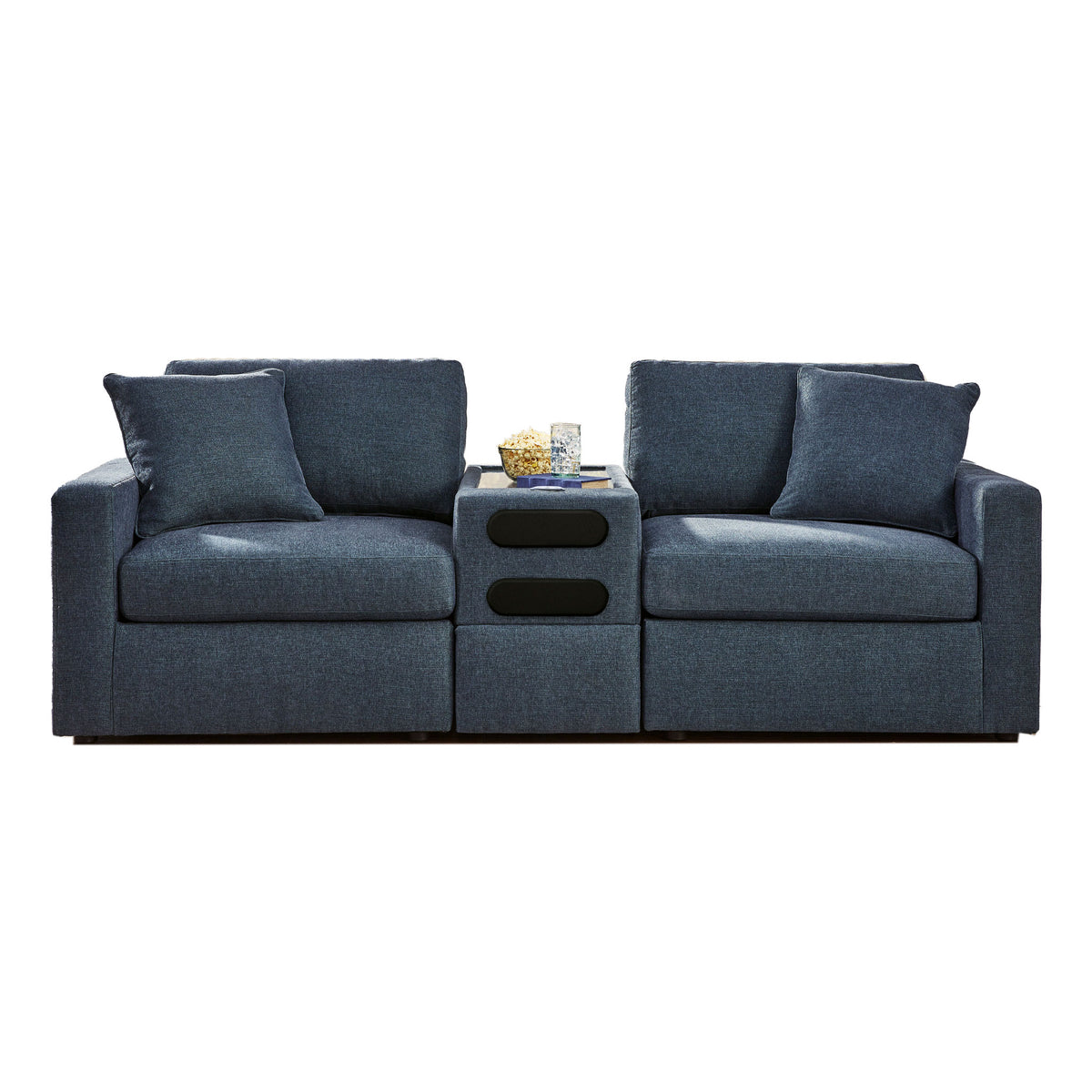 Modmax 3-Piece Sectional with Audio Console – WorldWide Furniture